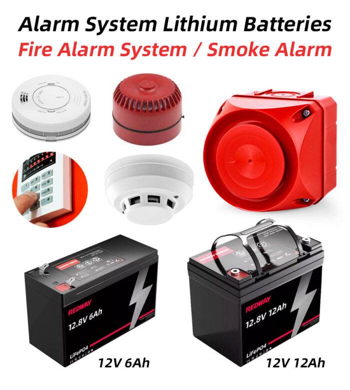 Alarm System Lithium Batteries Factory Wholesale- Redway Power™