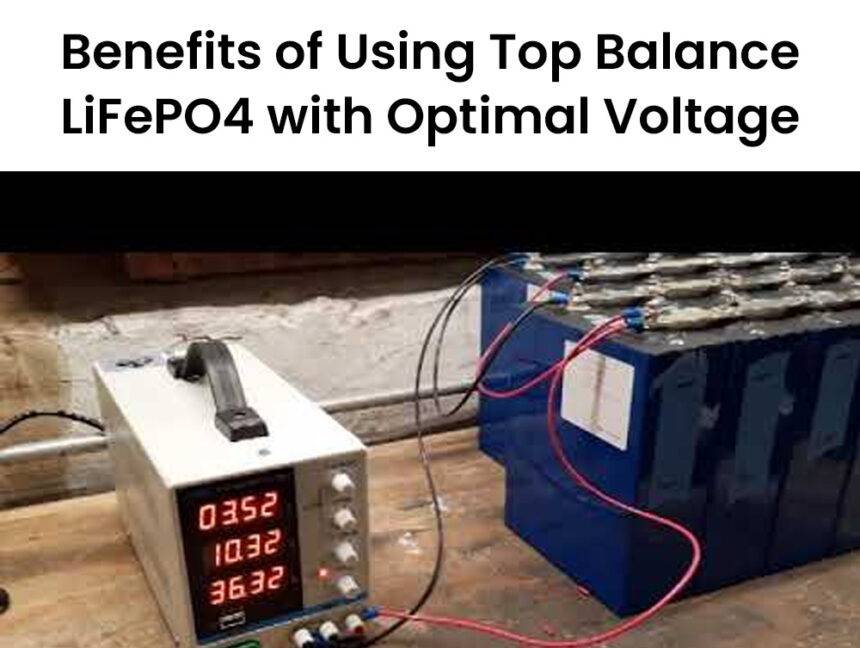 What Is the Voltage of Top Balanced LiFePO4 Batteries? - Redway Power™