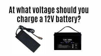 At what voltage should you charge a 12V battery? - Redway