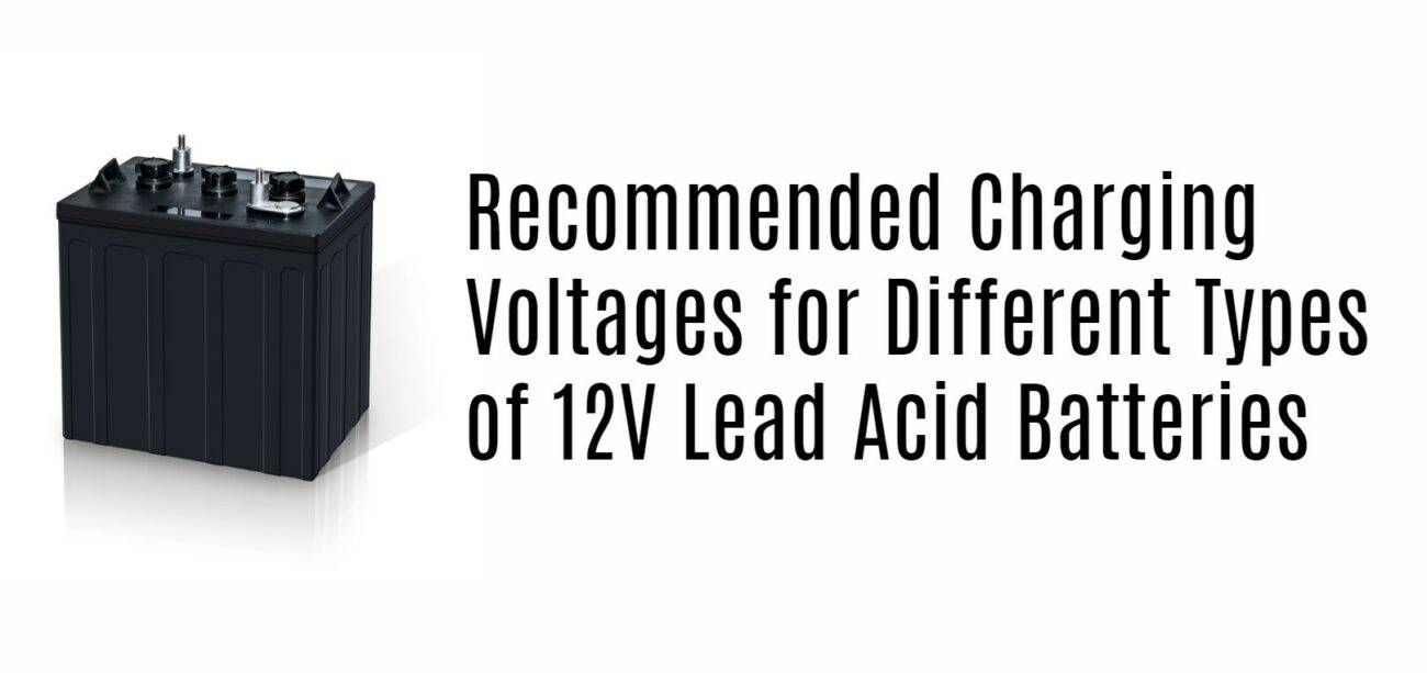 What Is the Best Voltage for Charging a 12V Lead Acid Battery? - Redway ...
