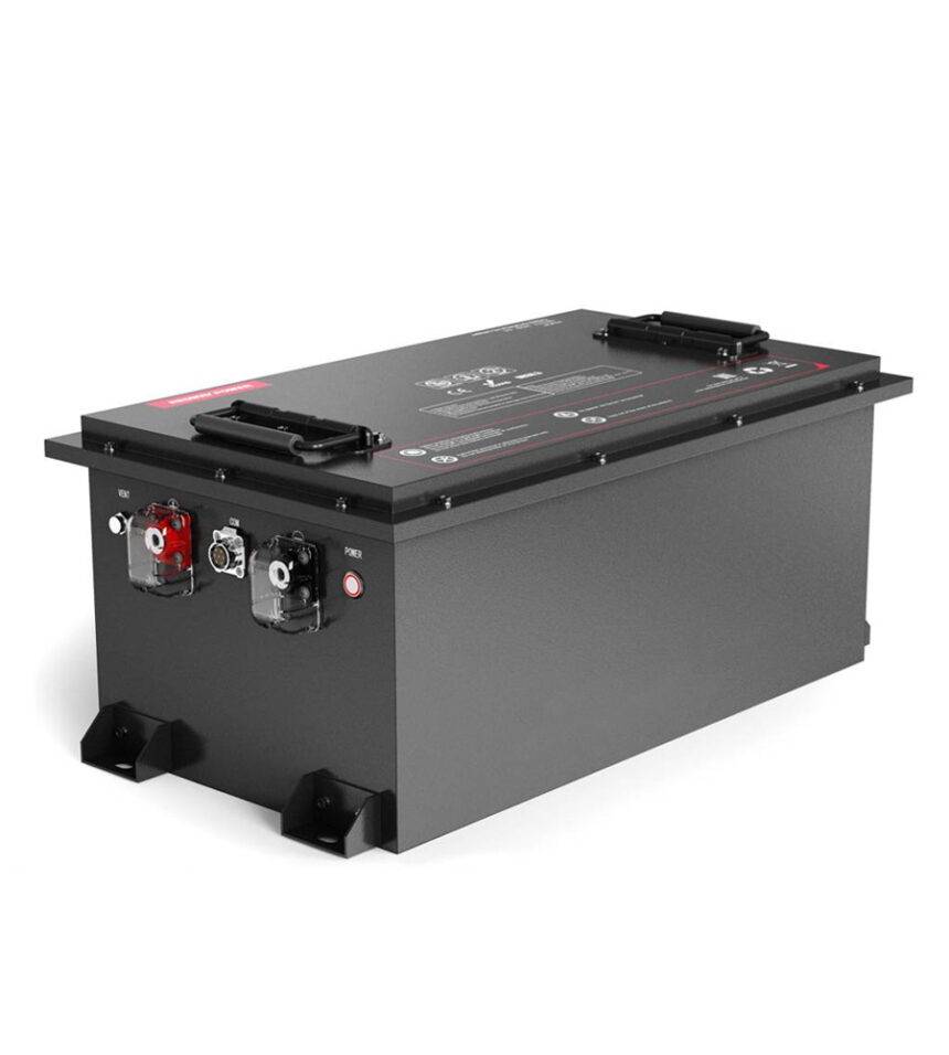48V (51.2V) 100Ah Golf Cart Lithium Battery (BMS 200A)