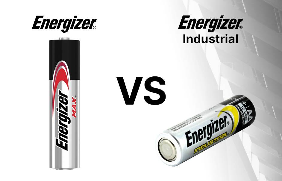 Energizer vs Energizer industrial batteries What difference?
