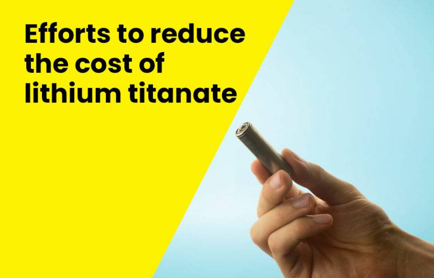 Why is lithium titanate so expensive? - Redway Power™