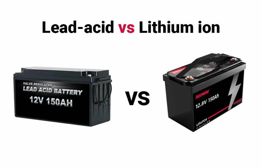 Lead-acid vs Lithium-ion Batteries, Comprehensive Comparison