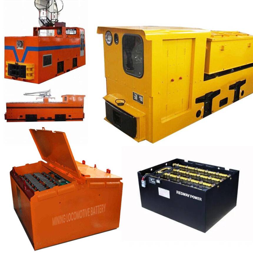 Mining Locomotive Battery Manufacturer, Redway Power™