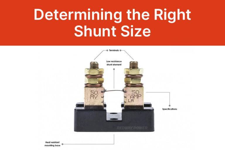 What is a Shunt for an Electrical System? - Redway Power™