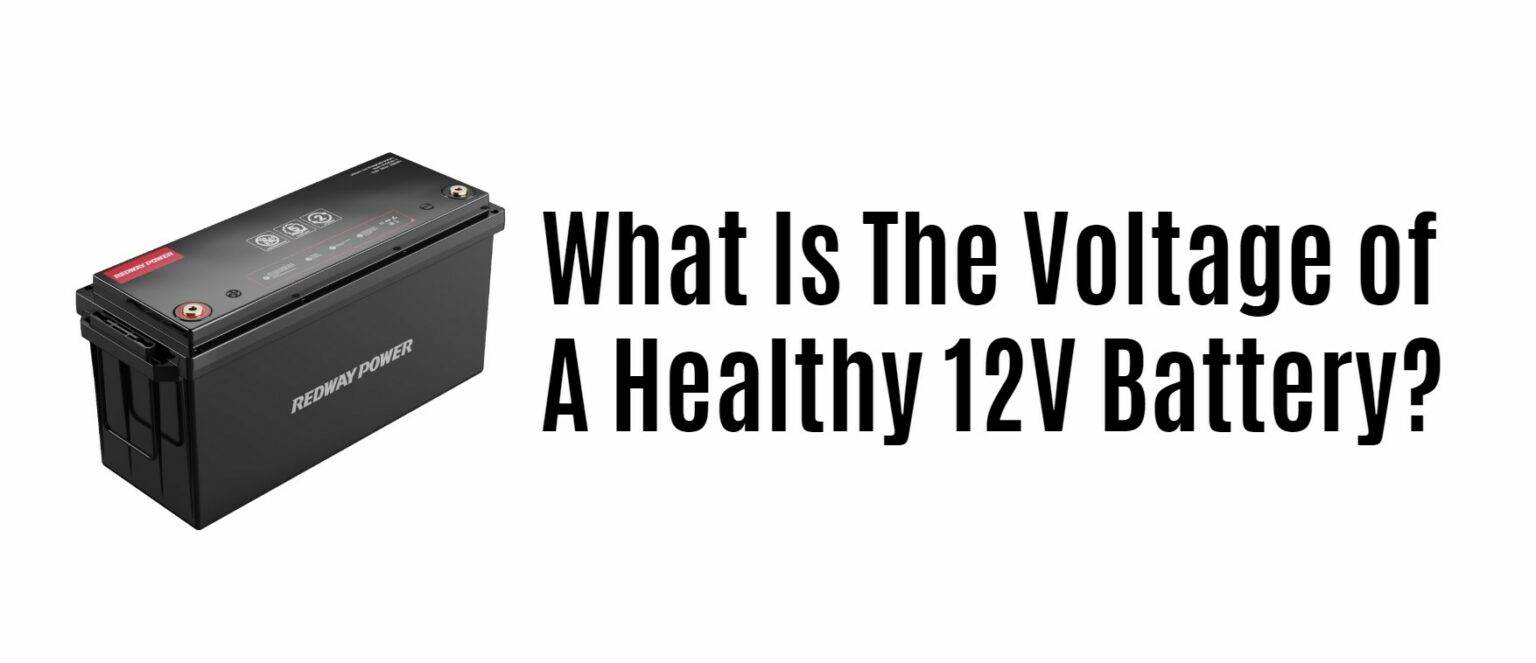What Should a Healthy 12V Battery Voltage Read?