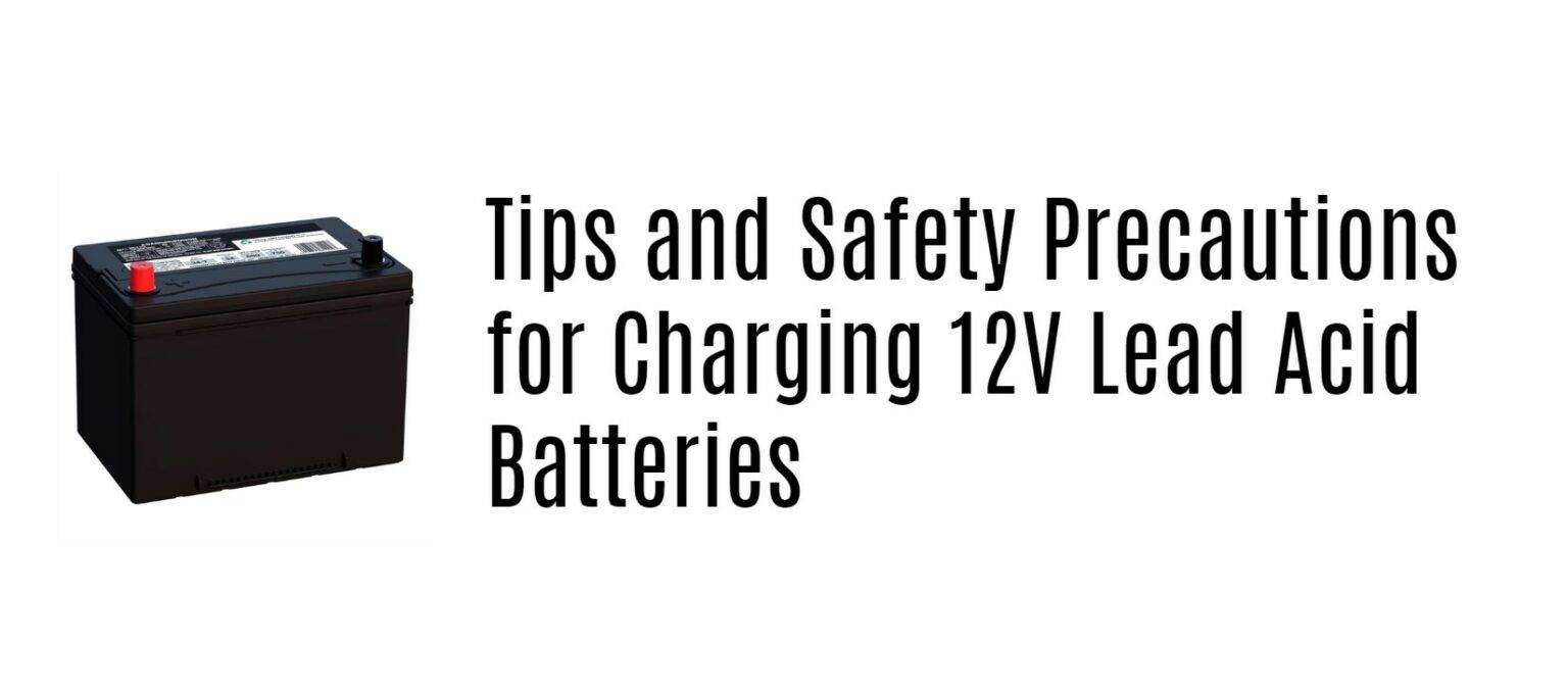How to Charge a 12V Lead Acid Battery Effectively - Redway Power™