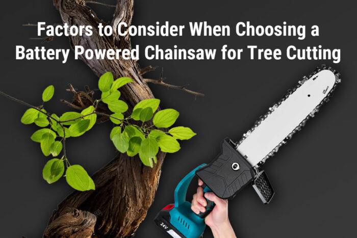How Effective Are Battery-Powered Chainsaws for Cutting Down Trees ...