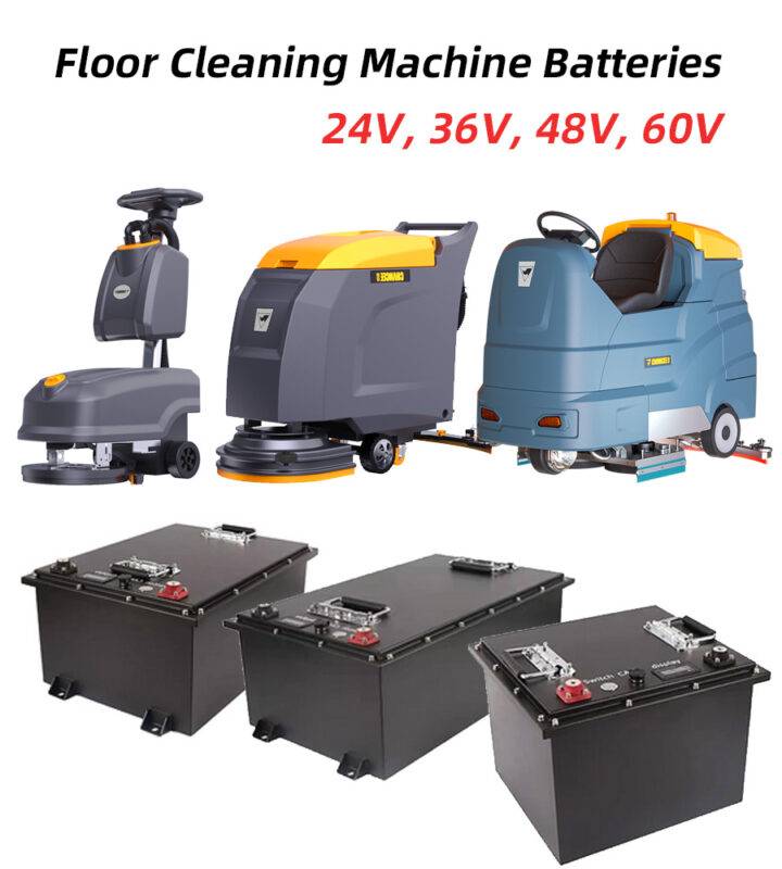 LiFePO4 Floor Cleaning Machine Batteries OEM - Redway Power™