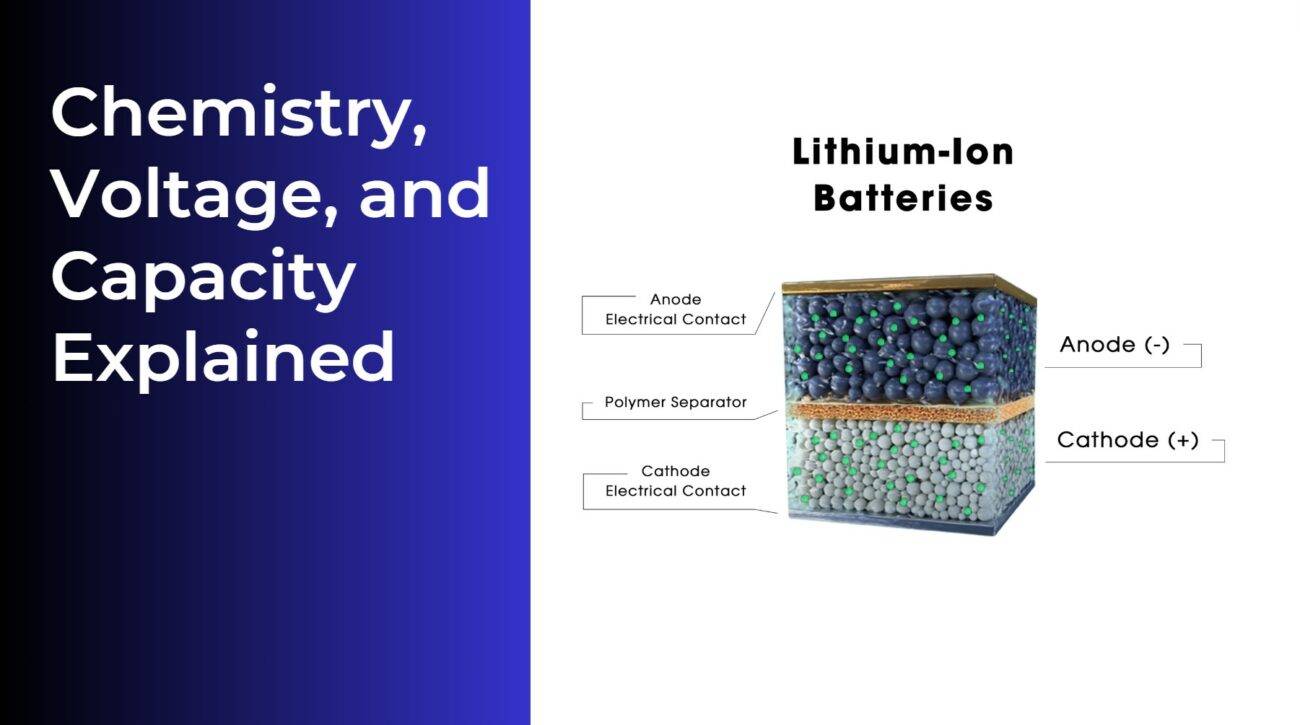 Understanding Battery Basics: Chemistry, Voltage, Capacity Understanding Battery Basics: Chemistry, Voltage, Capacity