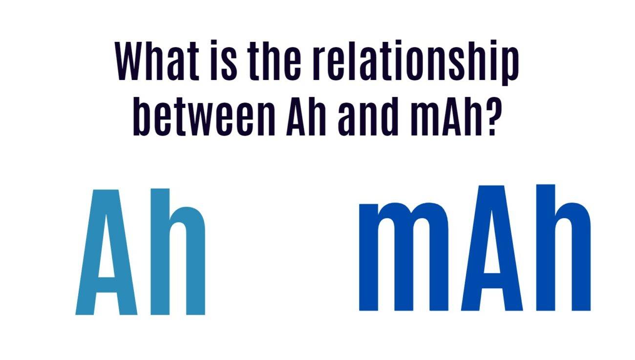 Understanding the Relationship Between Ah and mAh