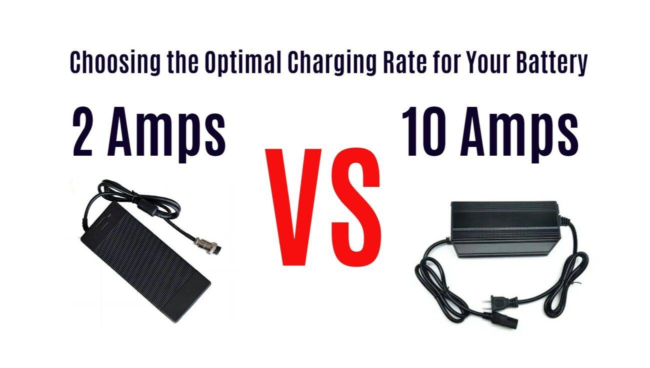 Choose Optimal Charging Rate for Battery: 2 Amps vs. 10 Amps