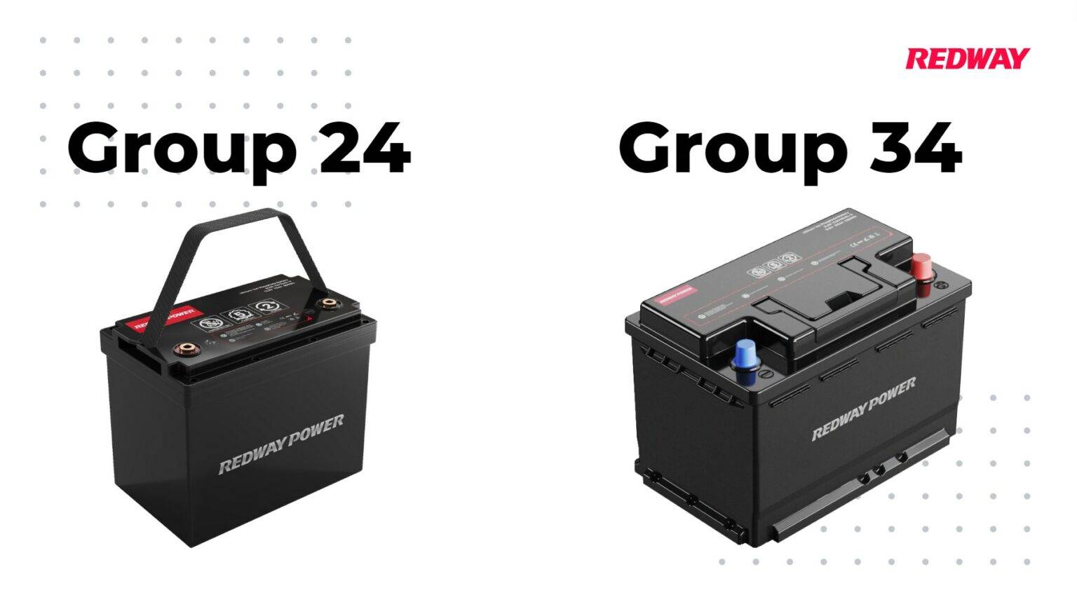 What is difference between a group 24 and group 34 battery?