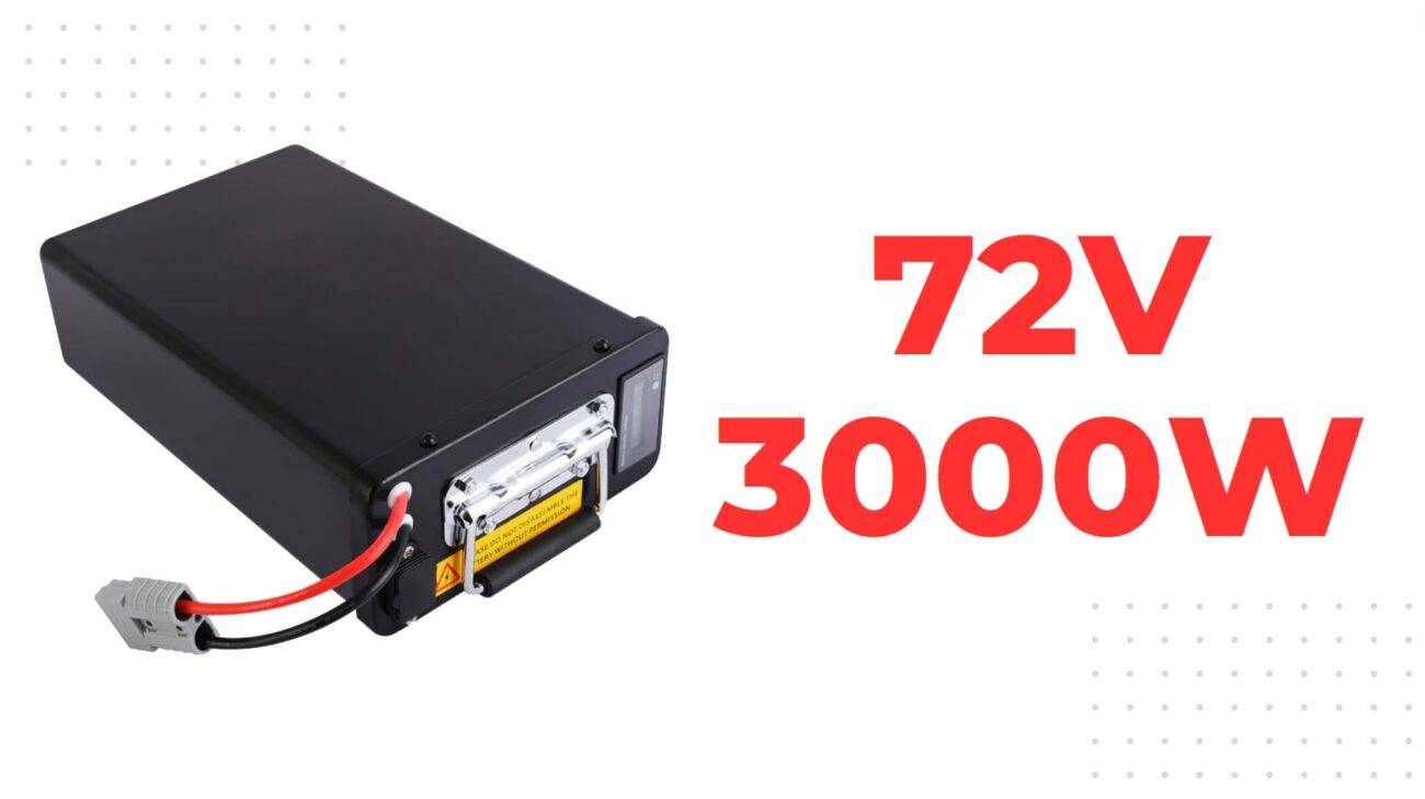 Why Should You Use a 72V 3000W Lithium Battery? - Redway Power™