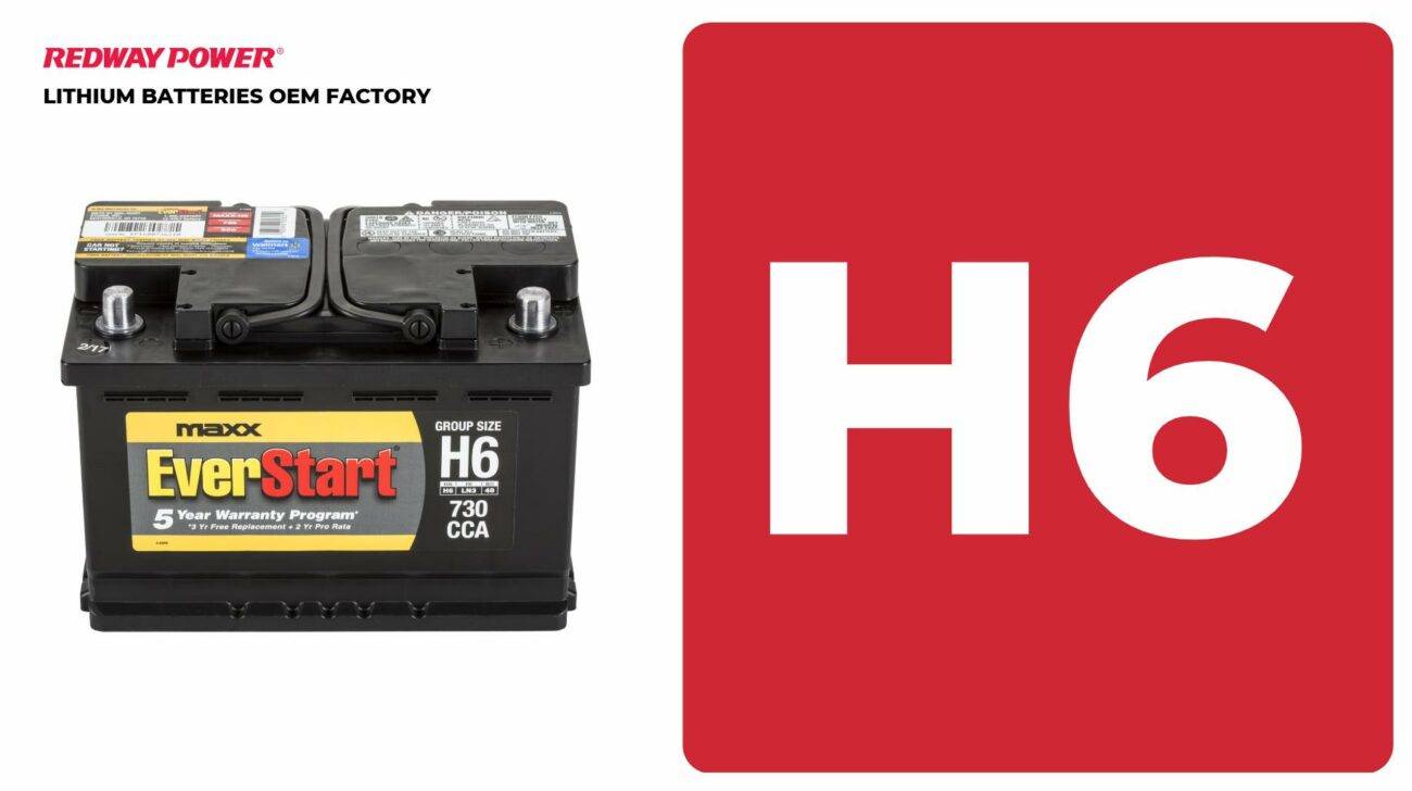 What is Equivalent to a H6 Battery? - Redway Power™