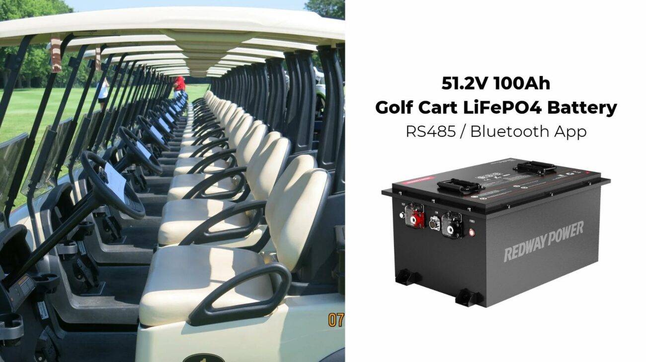 How to Prolong LiFePO4 Golf Cart Batteries' Lifespan - Redway Power™