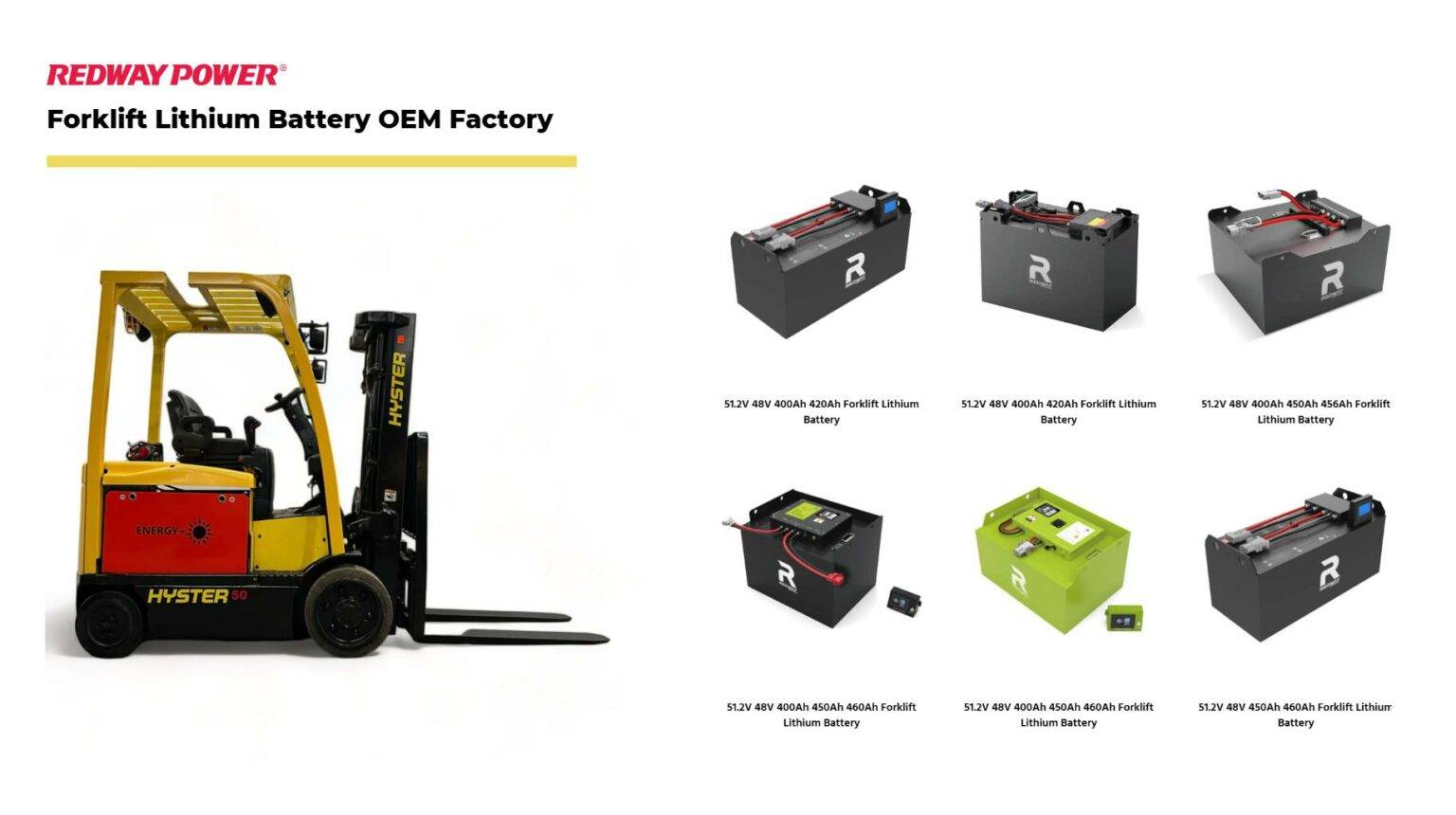 Hysters neuer Elektrostapler mit Lithium-Ionen-Technologie