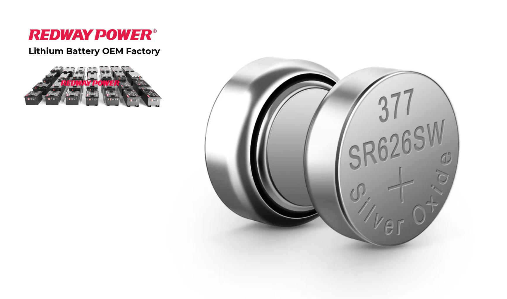 How to Choose Reliable Brands of SR626SW Batteries - Redway Power™